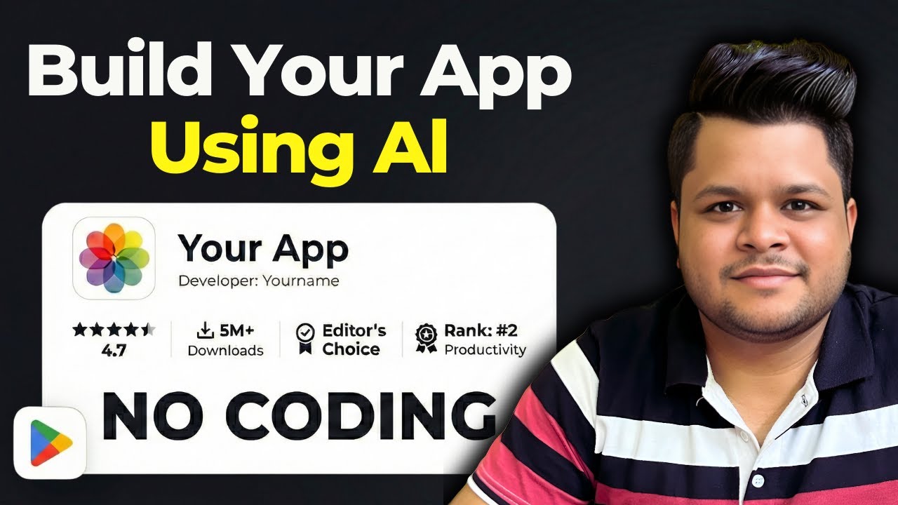 How to Build Apps Using Google AI Studio — No Coding (2025) - YouTube