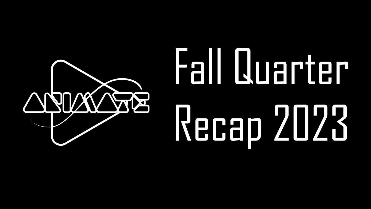 Fall Quarter Recap 2023 - YouTube