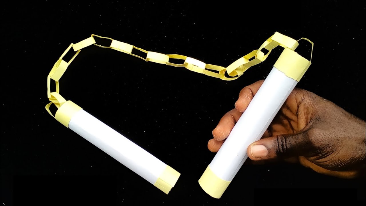 How to make weapon with paper / origami paper art - YouTube