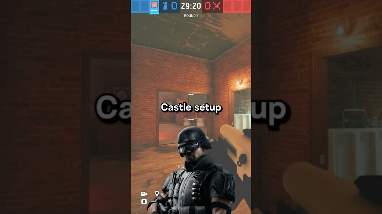 CRAZY Castle Strategy in R6 #rainbowsixsiege #rainbowsix #r6siege #r6s ...