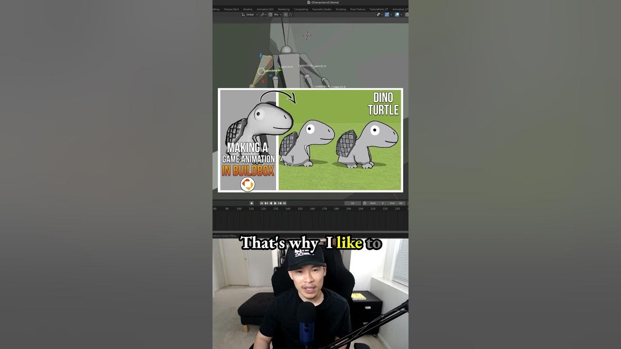 Troubleshoot Rigify: Fix Spine Bone Errors - making a game in Buildbox - Character 3.4: Dino ...