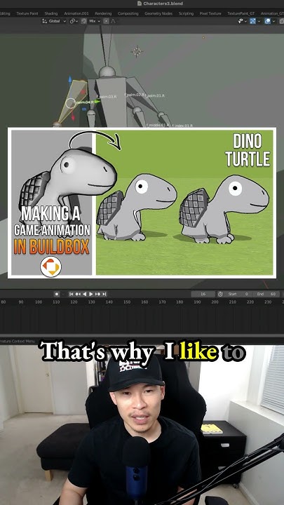 Troubleshoot Rigify: Fix Spine Bone Errors - making a game in Buildbox - Character 3.4: Dino ...