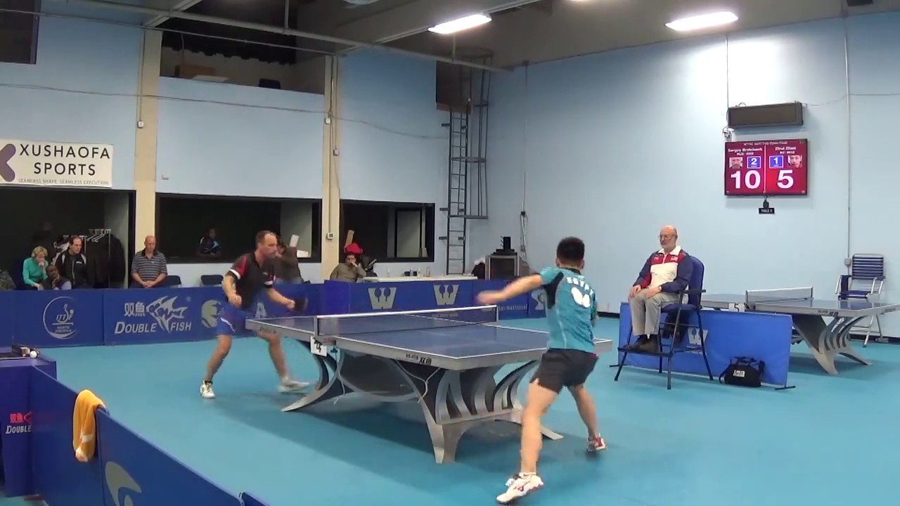 Westchester Table Tennis Center February 2017 Open Singles Final - YouTube