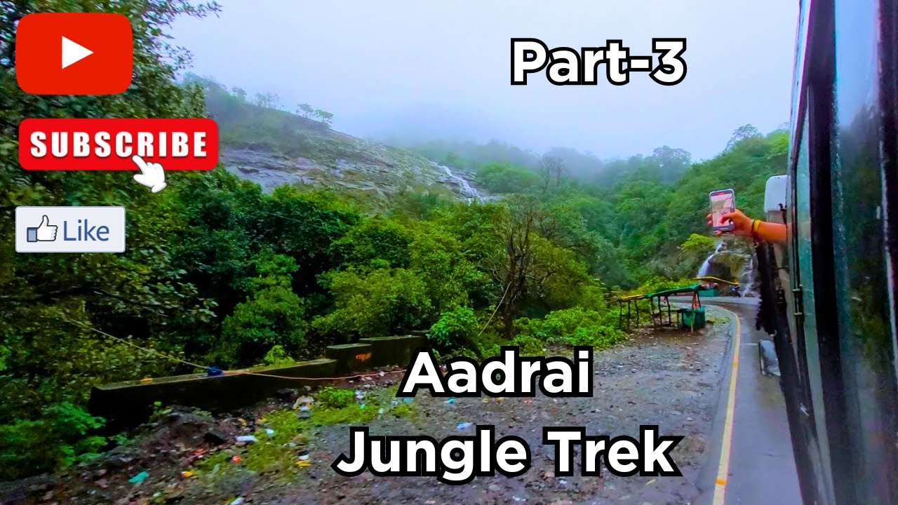 Mumbai Trip | Aadrai Jungle Trek | UPHILL TREK | Trek Part-3 #mumbai # ...