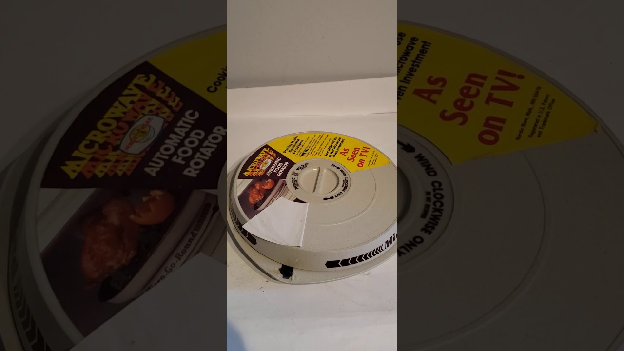 Micro-Go-Round by Nordic Ware vintage microwave turntable - YouTube