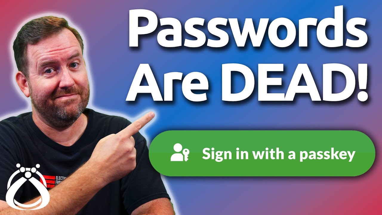 Passkeys are HERE and they're SECURE! Learn this today... - YouTube