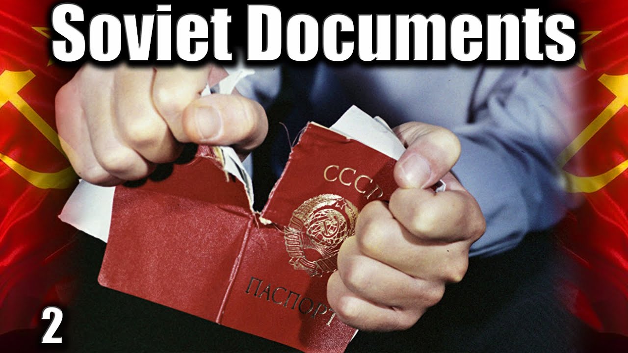 Most Important Documents of Every Soviet Citizen. Part 2 #ussr - YouTube