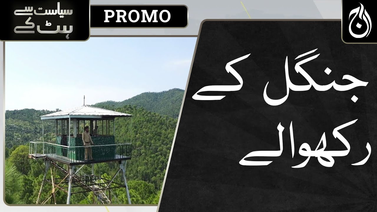 Watchmen of the woods | Siyasat Say Hat Kay | Promo | Aaj News - YouTube