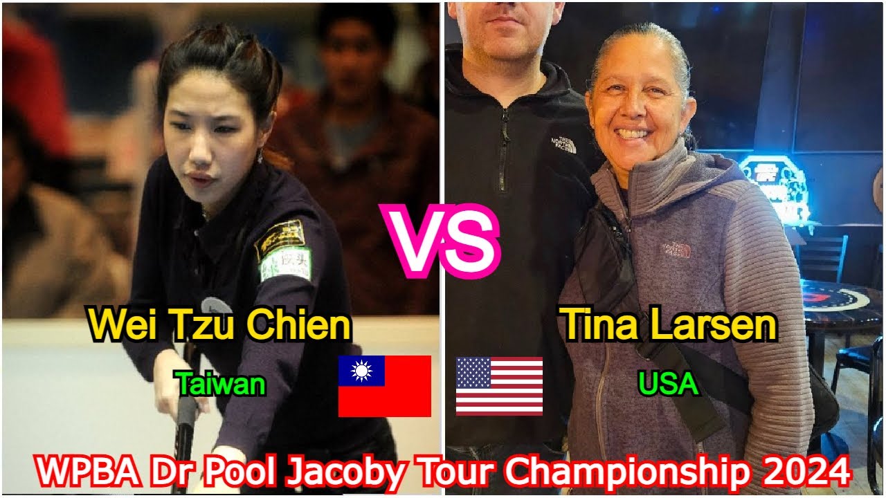 Wei Tzu Chien VS Tina Larsen | WPBA Dr Pool Jacoby Tour Championship ...