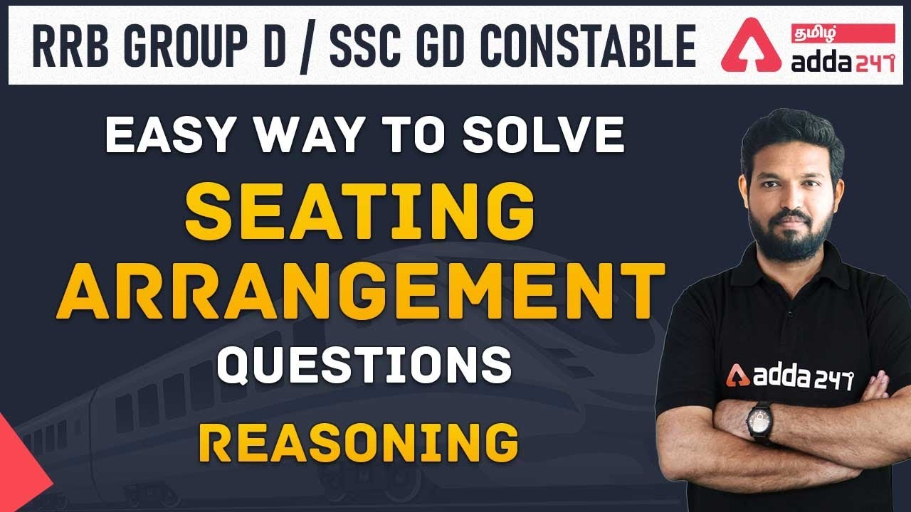SEATING ARRANGEMENT | RRB GROUP D | SSC GD CONSTABLE - YouTube