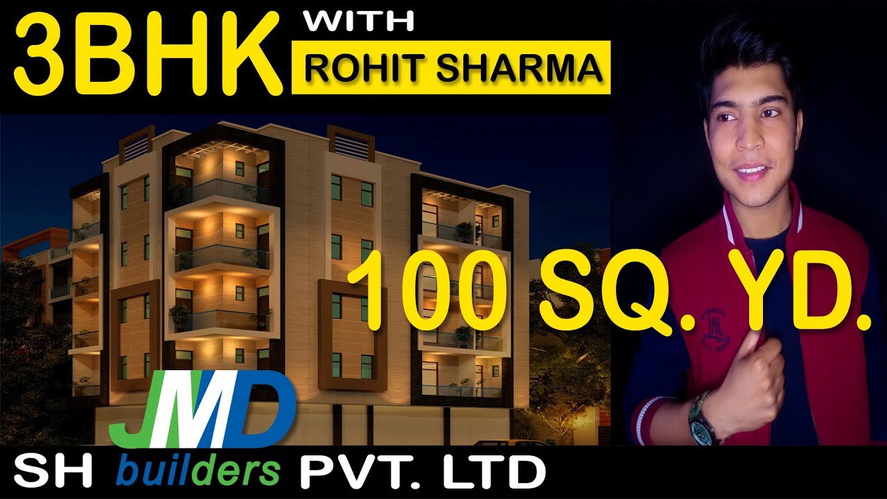 100 Sq. Yd. 3BHK Flat in Dwarka Mor, Uttam Nagar, New Delhi- Sh JMD Builders Pvt. Ltd ...