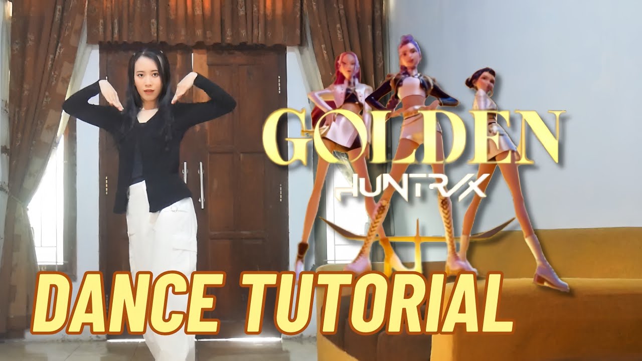 Dance Tutorial - HUNTR/X (Huntrix) 'Golden' [Indonesia] - YouTube