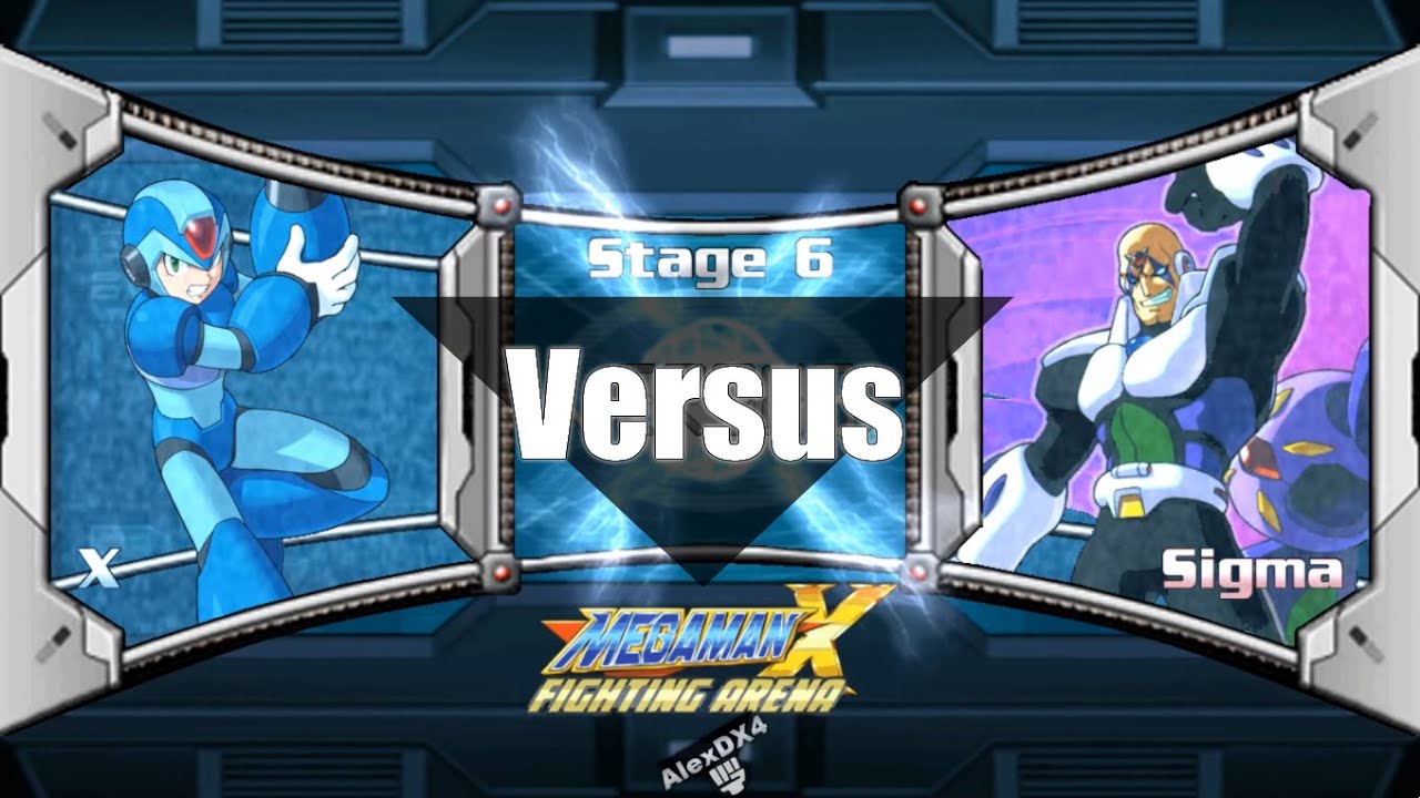 Mega Man X Fighting Arena - Final Edition - X Vs Sigma W - YouTube