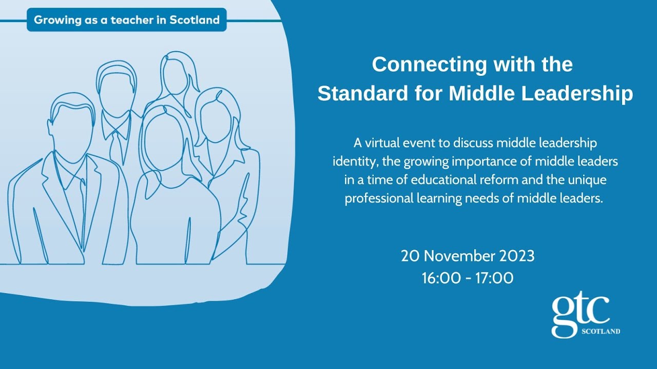 Connecting with the Standard for Middle Leadership (20 Nov 2023) - YouTube
