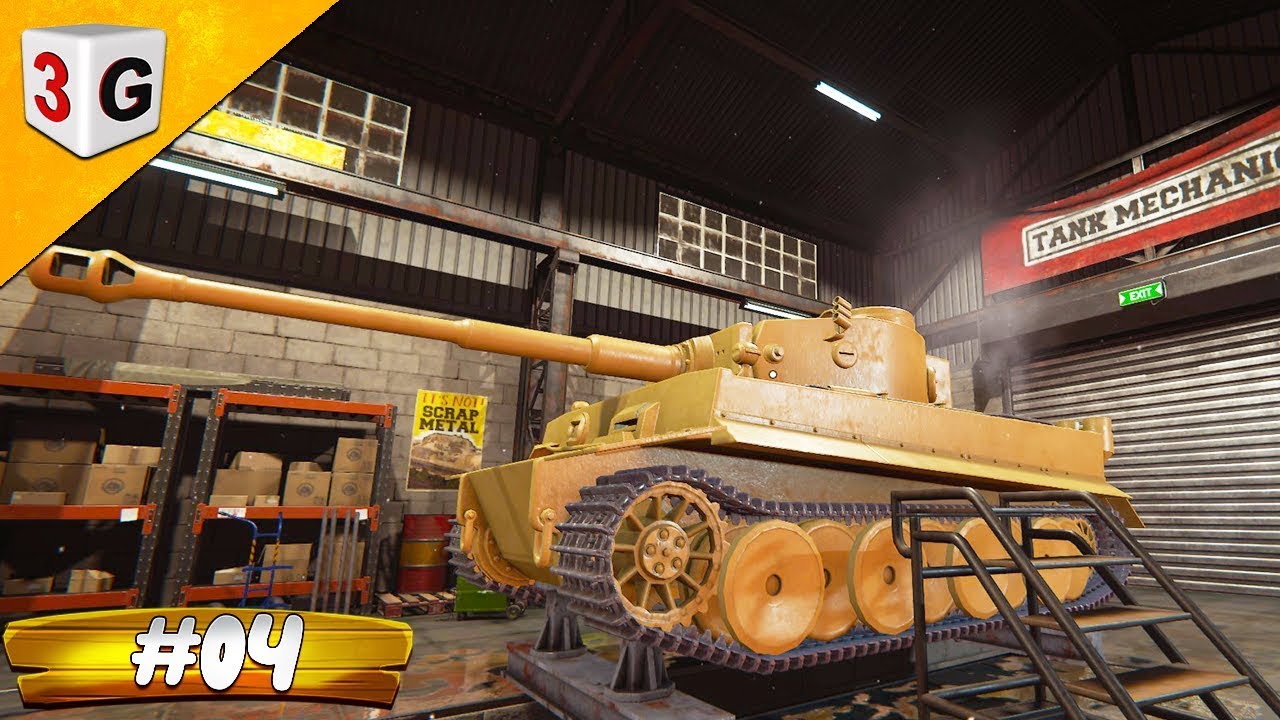 REFORMADO E LIGAMOS O TANK - TANK MECHANIC SIMULATOR #04 - YouTube