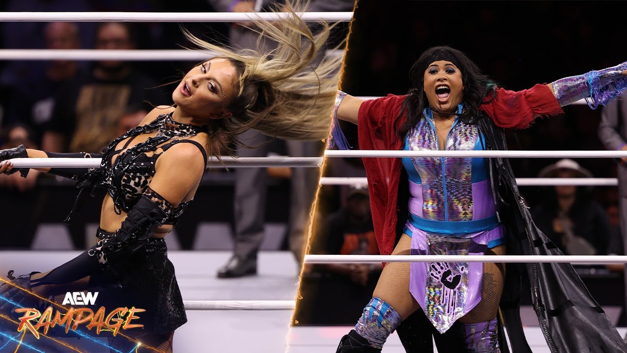 EXCLUSIVE: Harley Cameron & Nyla Rose are ready for Rampage! 11/22/24 ...