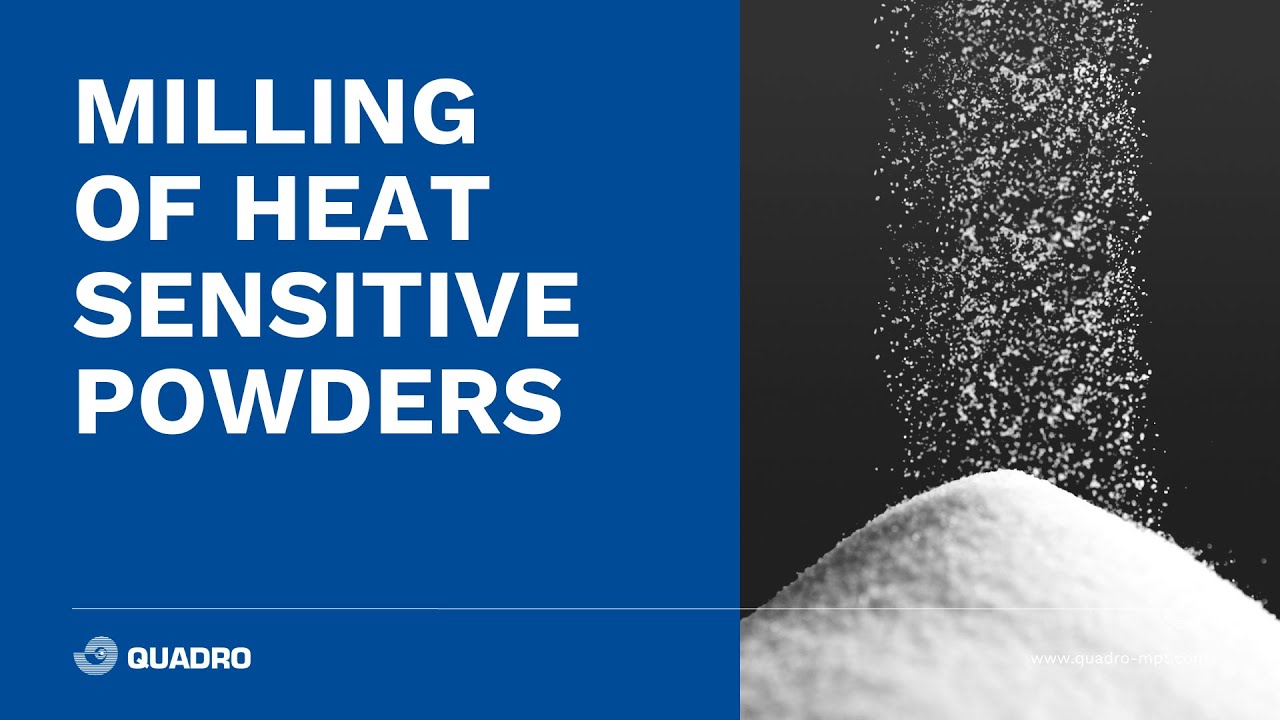 Milling of Heat Sensitive Powders | Quadro Engineering - YouTube