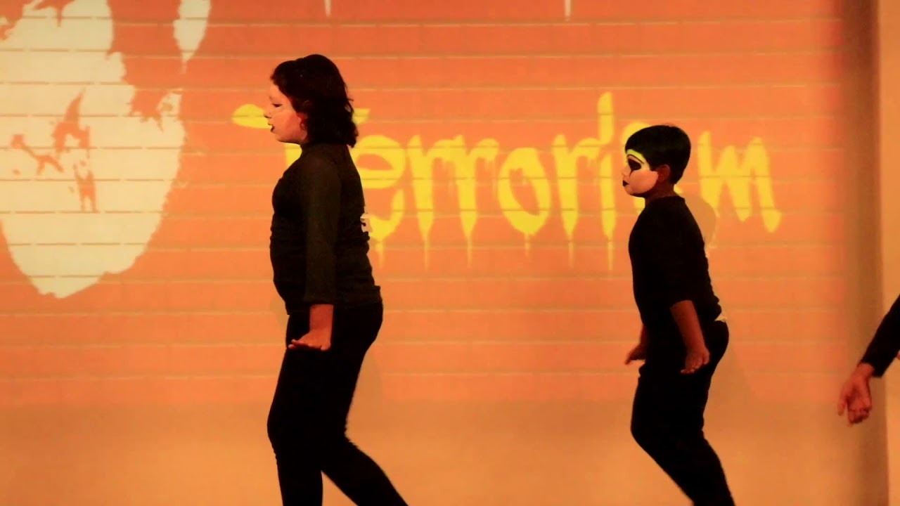 Best mime act against terrorism - YouTube