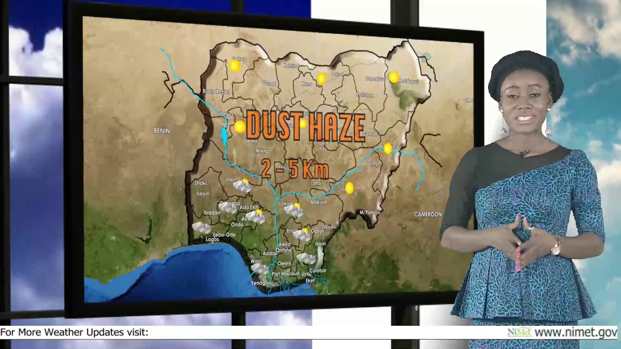 NIGERIAN WEATHER FORECAST FOR 15TH MAR. 2020 WITH THEODORA ETIM - YouTube