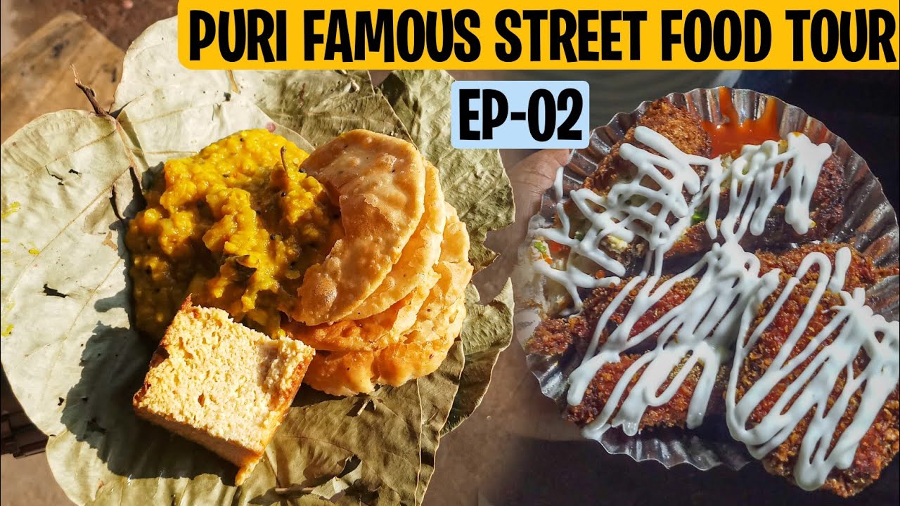 Puri Street Food Tour | Breakfast Dalma Puri,Dahi Kebab & More | Ep-2 ...