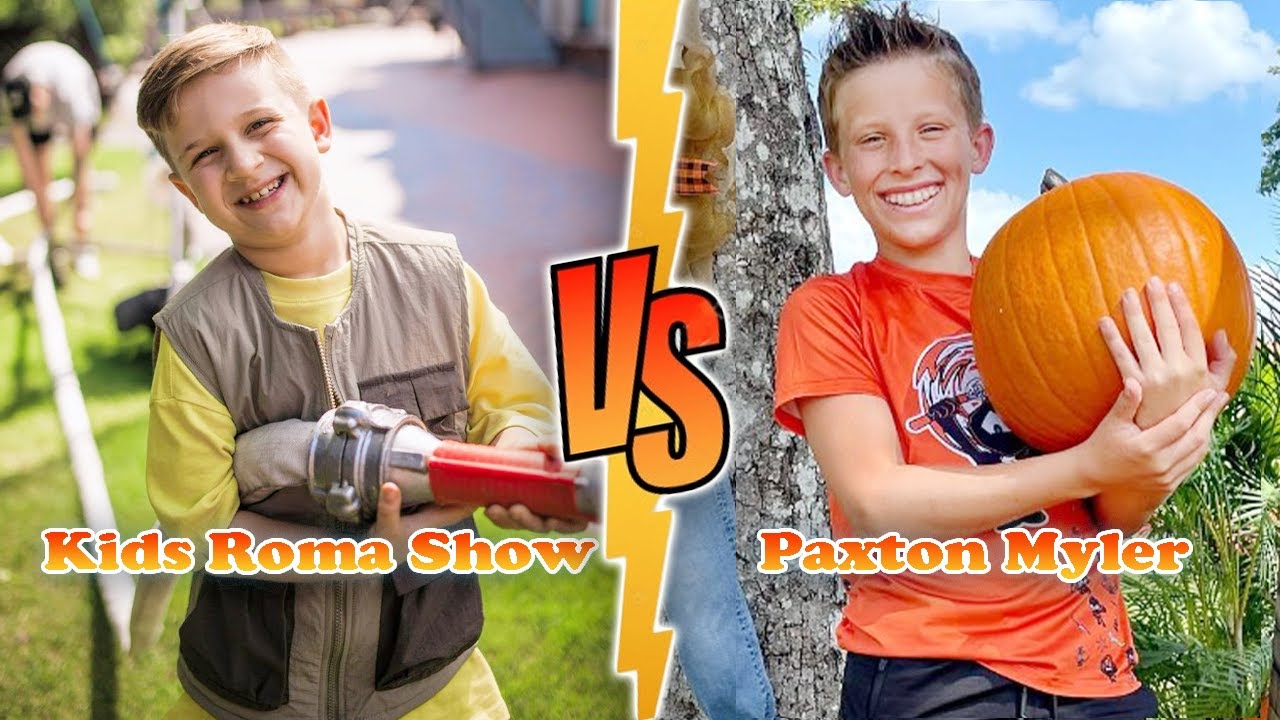 Paxton Myler (Ninja Kids Tv) VS Kids Roma Show Stunning Transformation ...