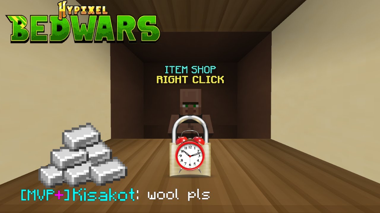 Bedwars, but I use the shop once a minute... - YouTube
