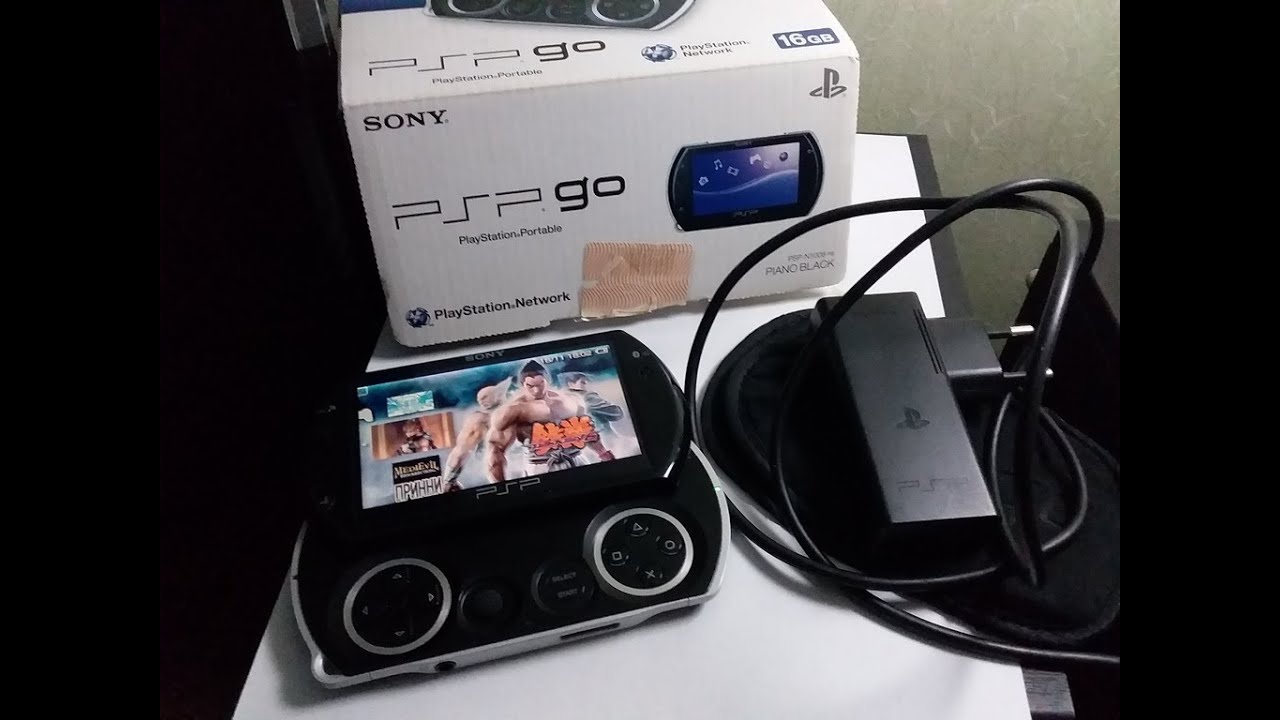 Sony PSP GO Playstation portable GO (Black) - YouTube
