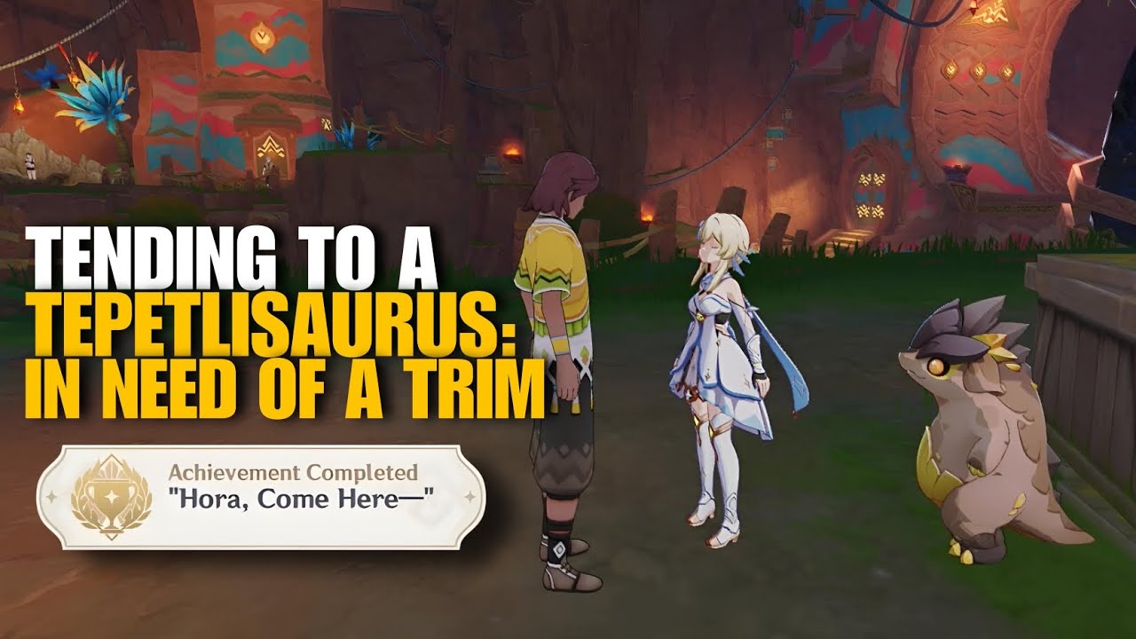 Tending to a Tepetlisaurus: In need of a trim | Commission Quest ...