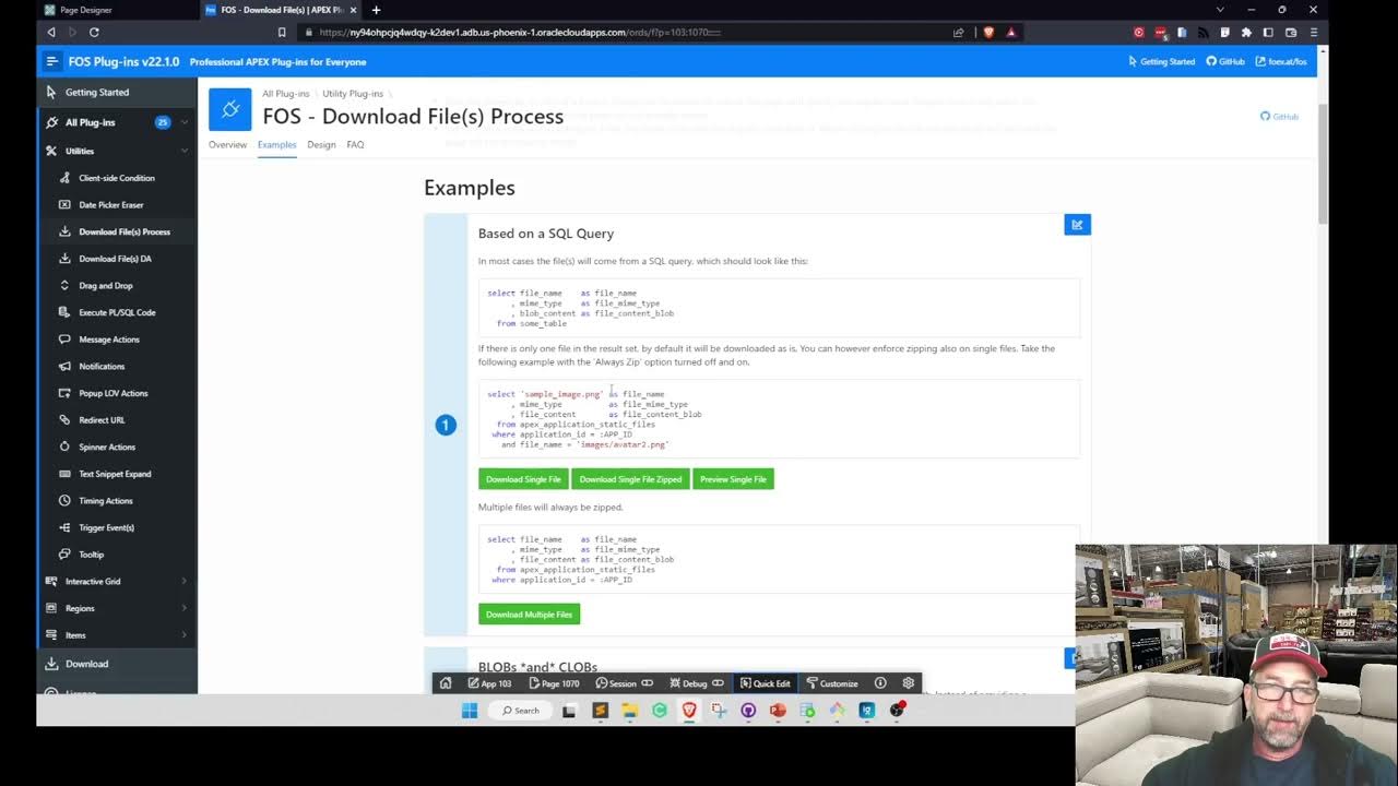 My Journey With File Downloads In Oracle Apex Youtube