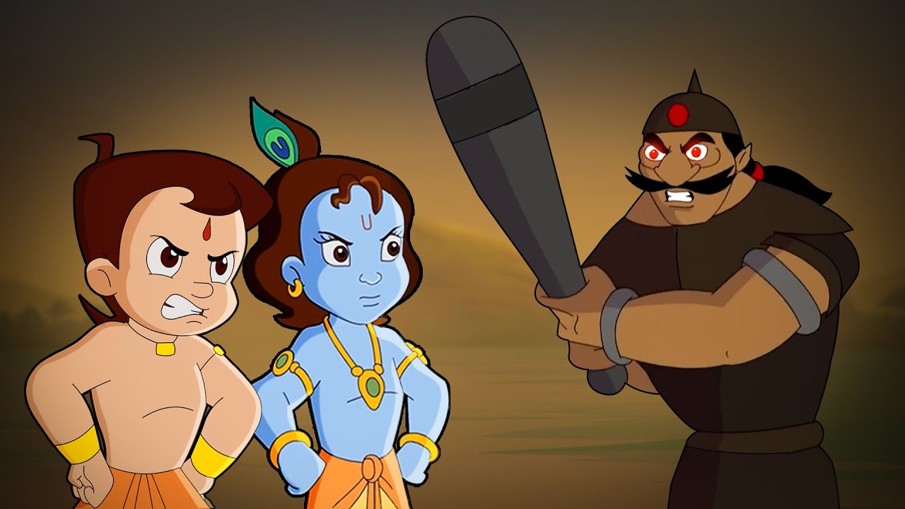 Chhota Bheem aur Krishna - Krishna And Bheem Team Up | Animated ...