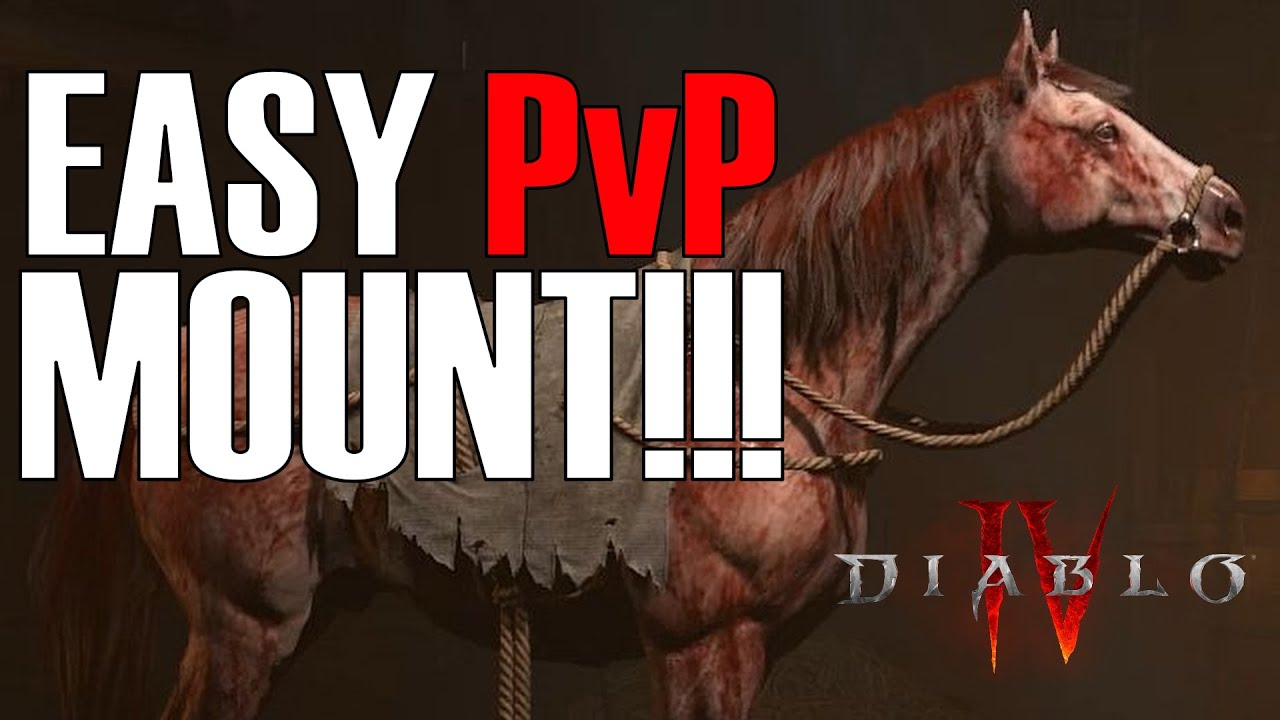 EASY PvP MOUNT!! Red Dust Farm Guide - Diablo IV - YouTube