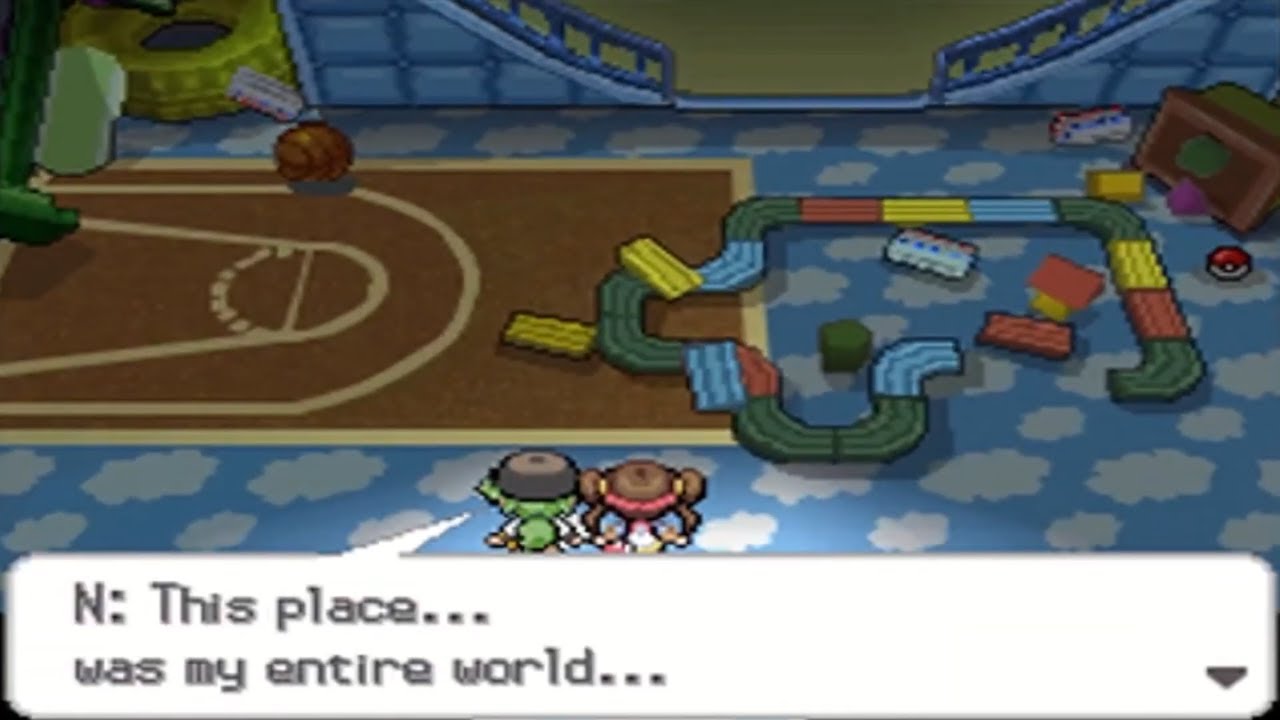 Pokémon Black 2 & White 2 N's Room - YouTube