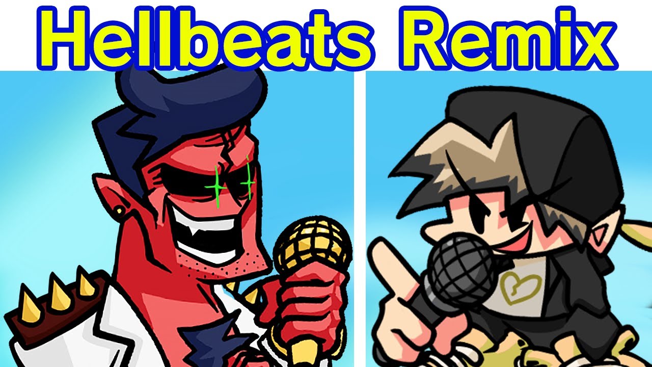 Friday Night Funkin' - Hellbeats Remixes VS Week 1 2 & 3 (FNF Mod/Hard ...