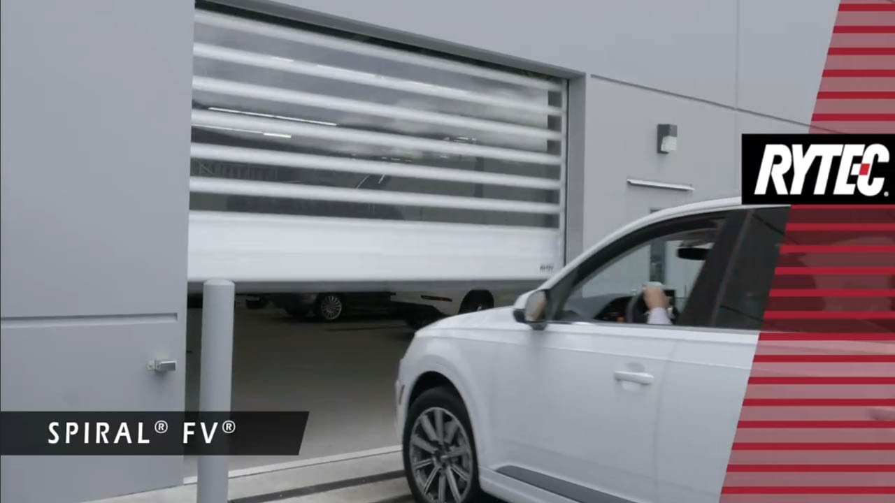 Rytec Spiral® FV®: Ultra-Fast, Full-Vision Security Door - YouTube