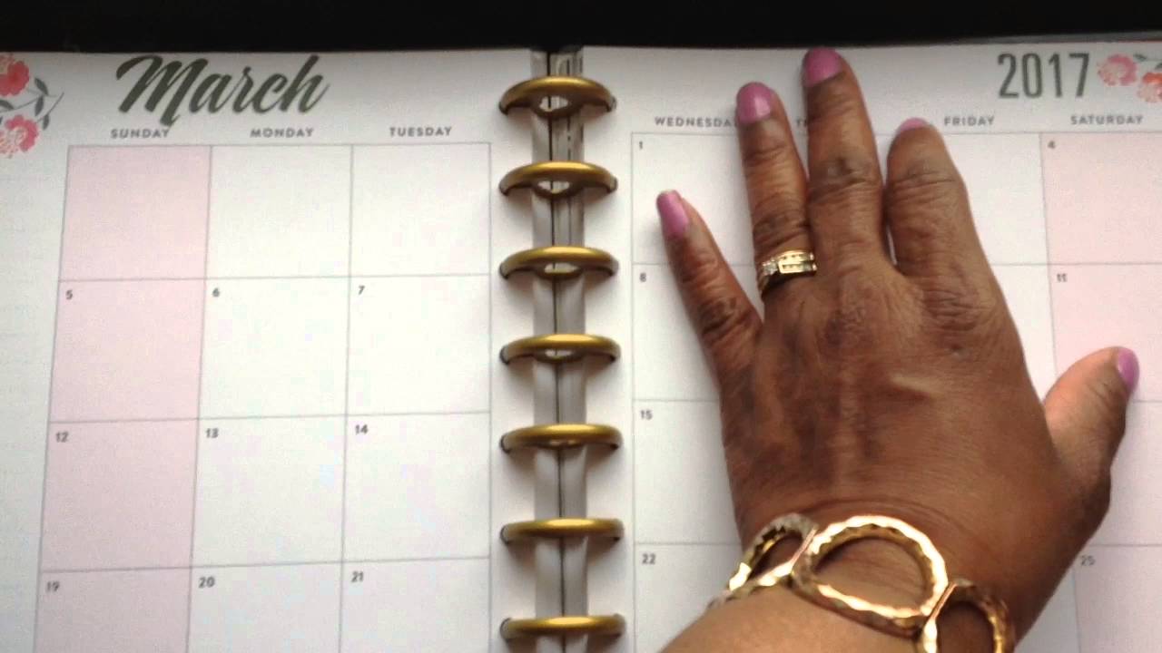 My New 2016-2017 Happy Planner - YouTube