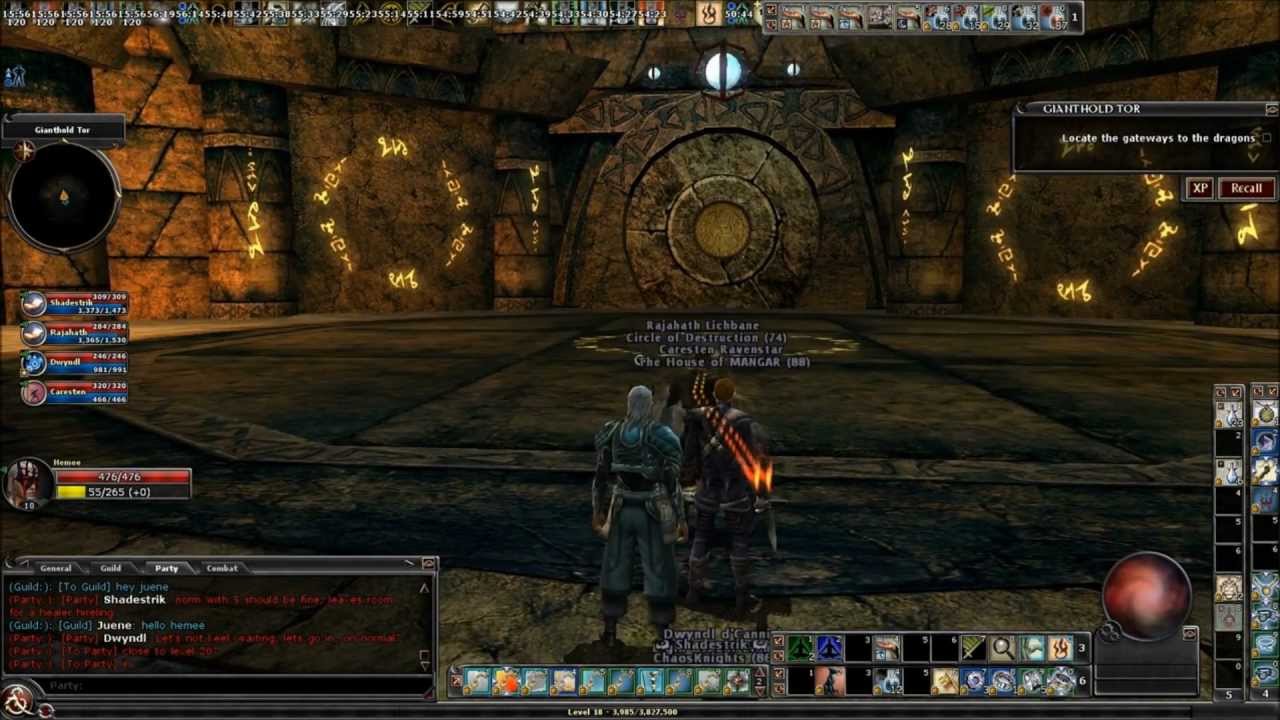 DDO GiantHold Tor Black, White, and Blue Dragon Scale Run (Normal ...