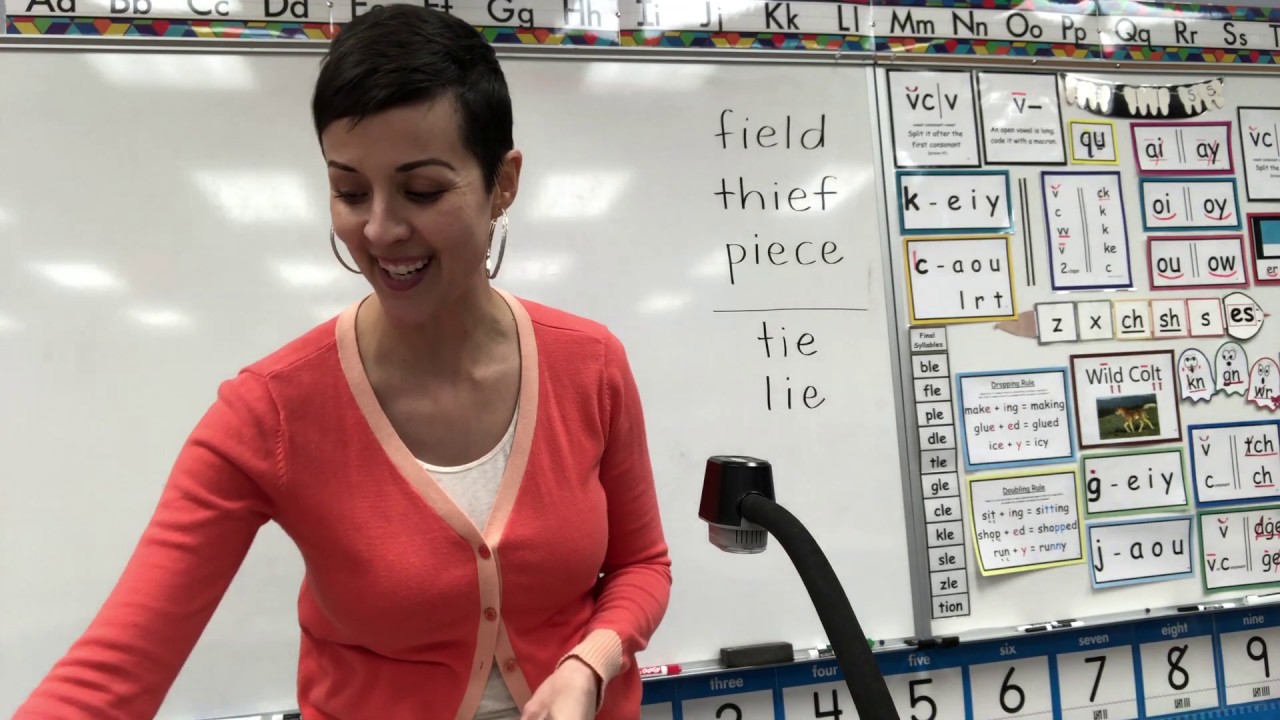 Saxon Phonics 119 Digraph ie - YouTube