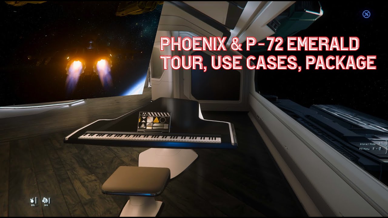 Phoenix Emerald & P-72 Archimedes Emerald beautiful! Tour and Use Cases Stella Fortuna - YouTube