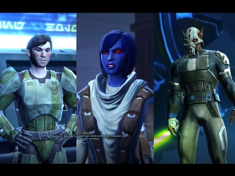 SWTOR: Jedi Consular Class Story - Part 3: Taris | ♀️ Female Chiss | 🔴 ...