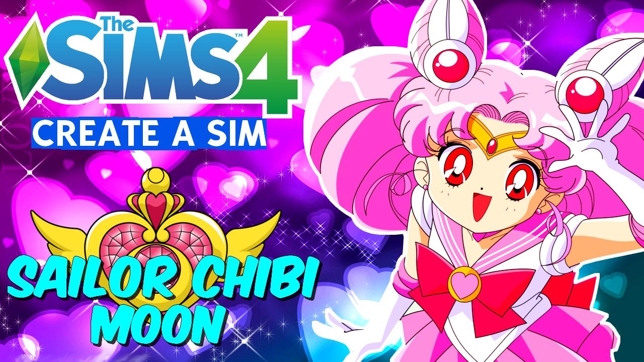 SAILOR CHIBI MOON | The Sims 4 Create a Sim - YouTube