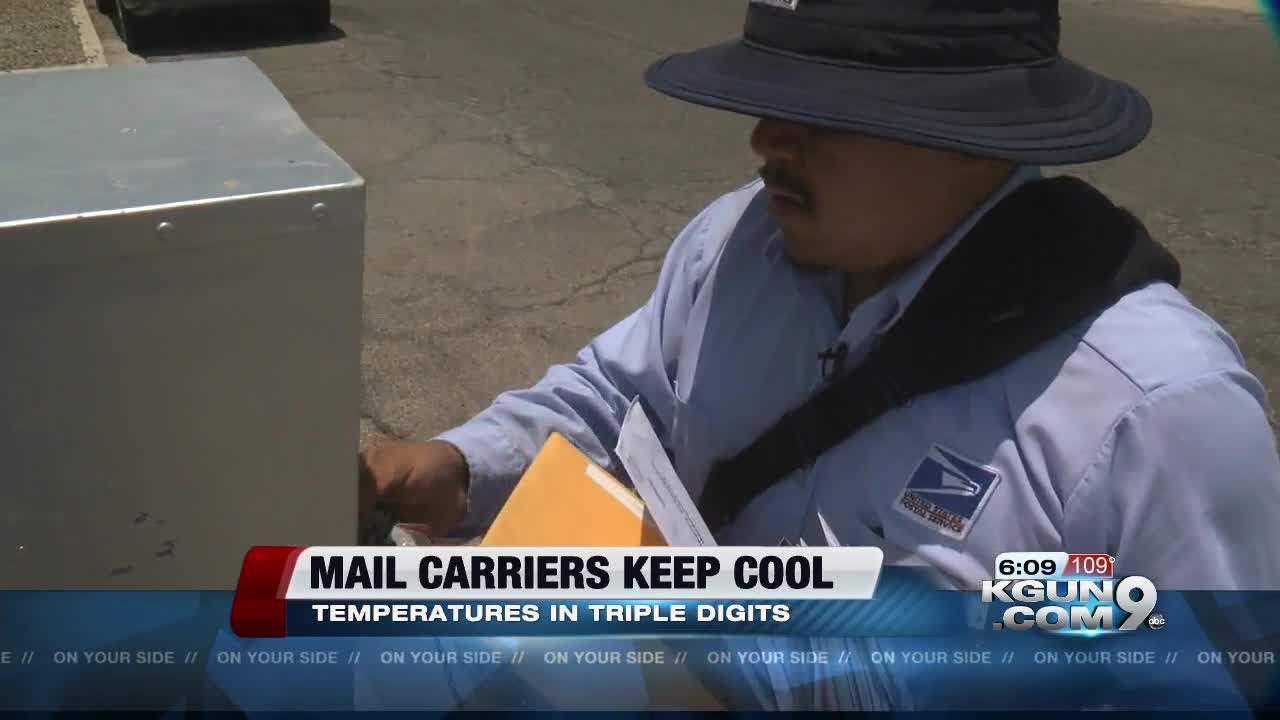 Rain or shine the Mailman beats the heat - YouTube