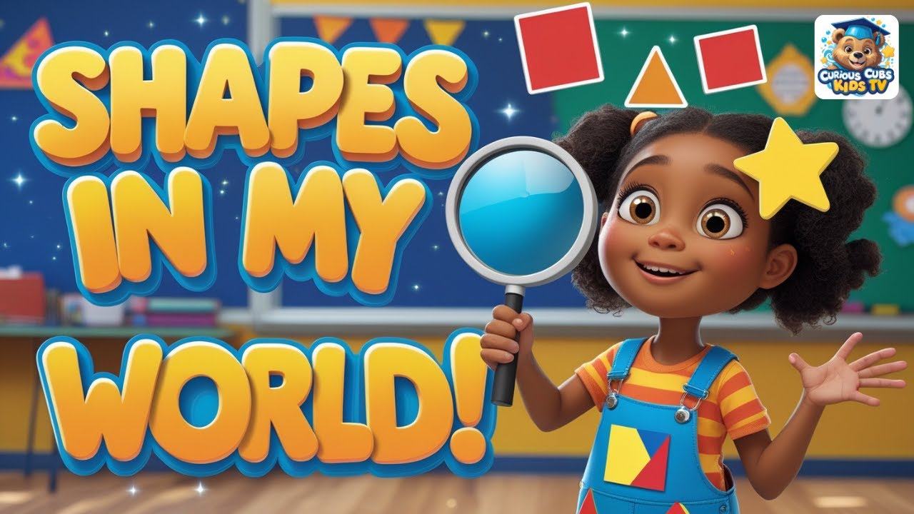 Shapes in My World Rhyme - YouTube