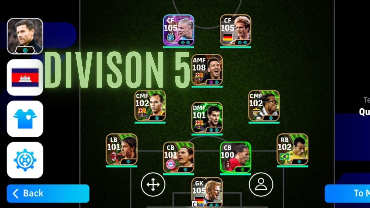 Stuck on Division 5😤😤 (Full Match) | eFootball 2025 Mobile - YouTube