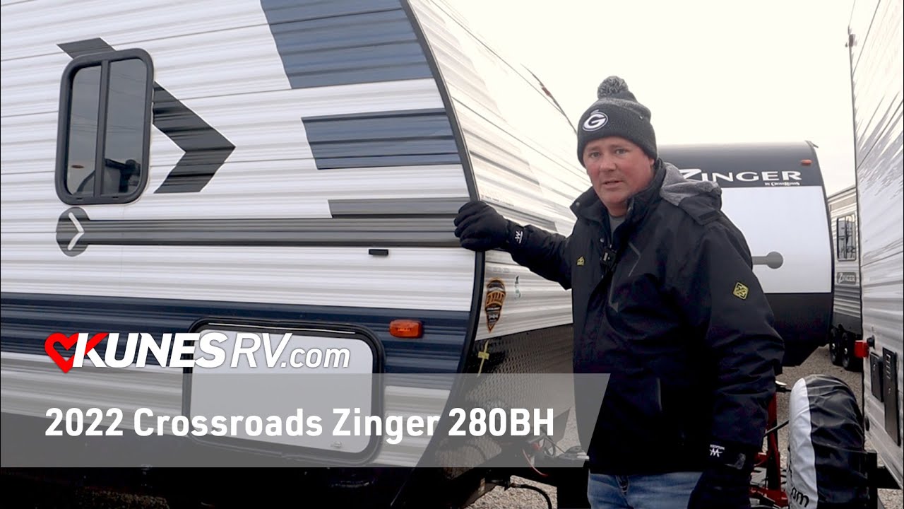 2022 Crossroads Zinger 280BH Review! Details! Specs! - YouTube