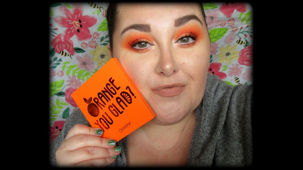 ColourPop Orange You Glad? Makeup Tutorial - YouTube