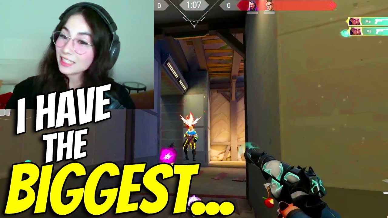 Kyedae has a big WHAT? Valorant - YouTube