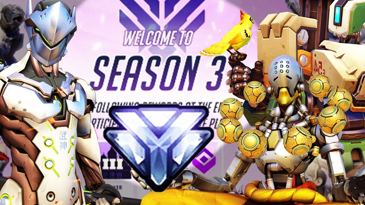 Overwatch: Season 3 Highlights | Pro Genji ?! (PS4) - YouTube