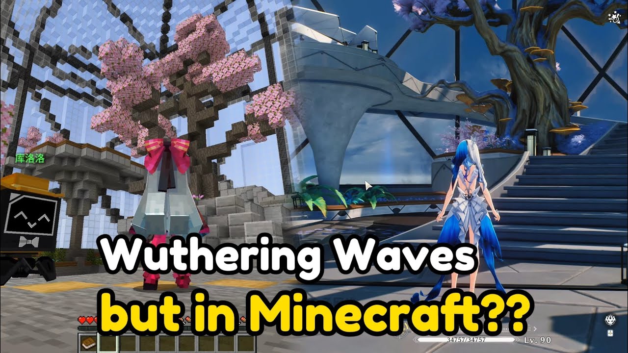 Wait... We Can Play WUWA in Minecraft Now? - YouTube