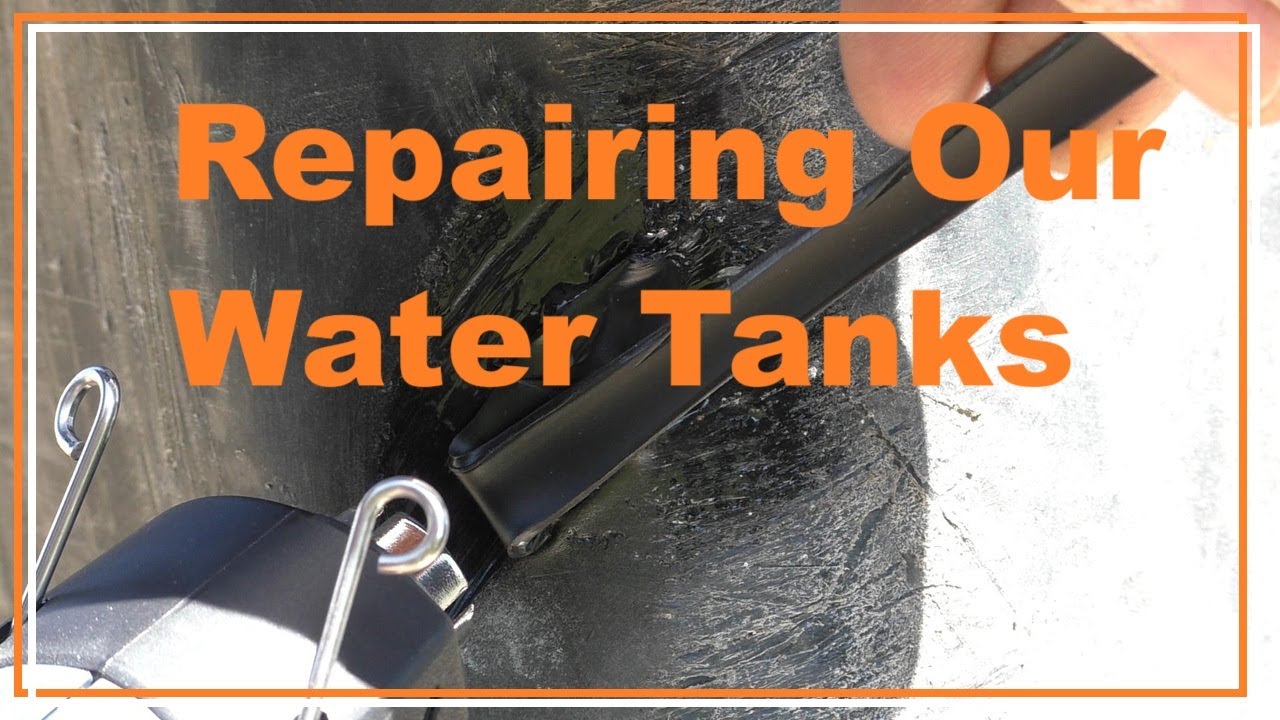 Repairing Our Polyethylene Water Tank DIY Poly Welding Spencers ...