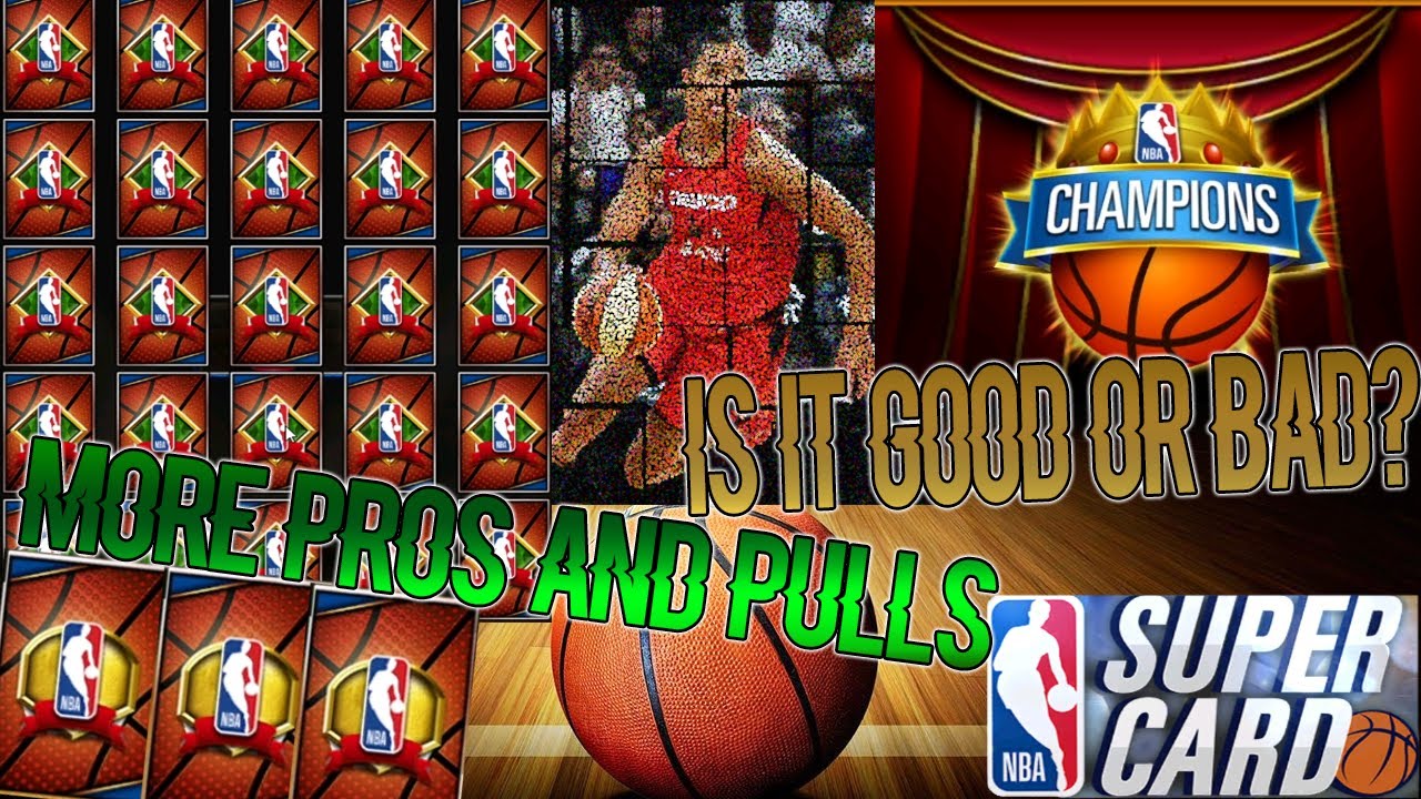 NBA SuperCard | Champions - Good or Bad?? NEW PROs and Pulls!! - YouTube